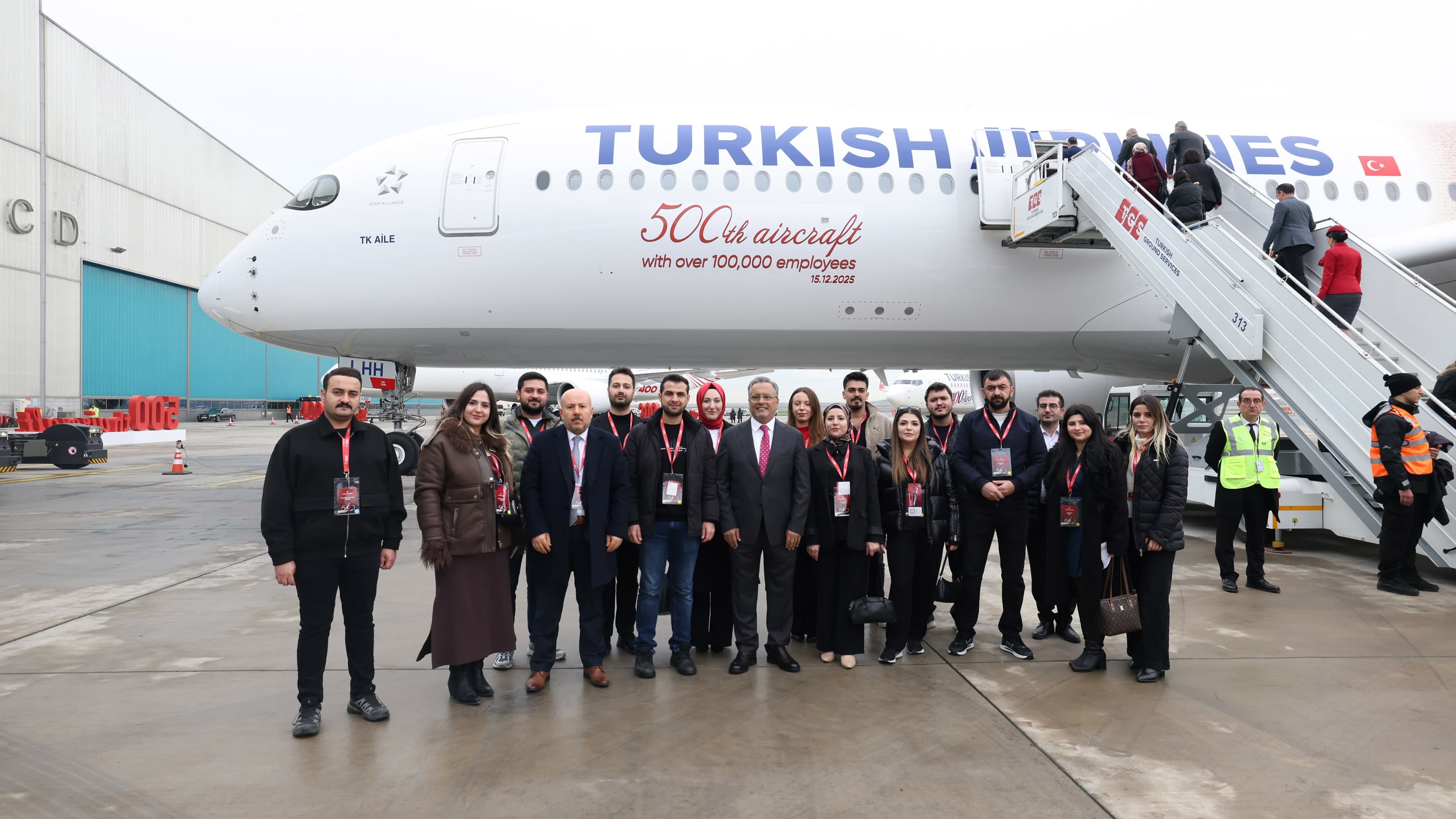 Turkish Airlines Unveils Its 500th Aircraft Featuring a Special Livery ...